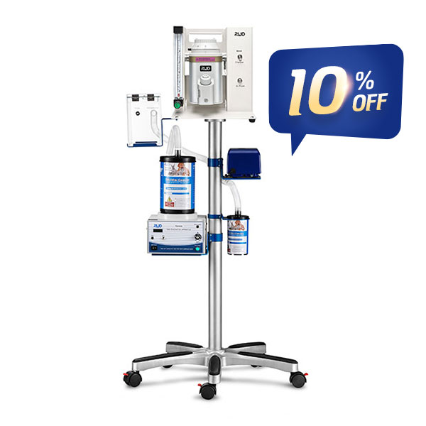 R530 Portable Small Animal Anesthesia Machine - RWD Life Science