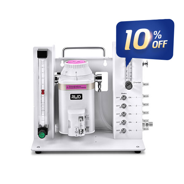 R530 Portable Small Animal Anesthesia Machine - RWD Life Science