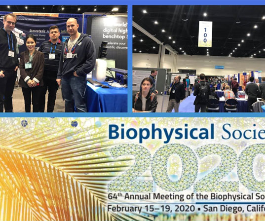 Visit us at Biophysical Society is holding in San Diego, California ...