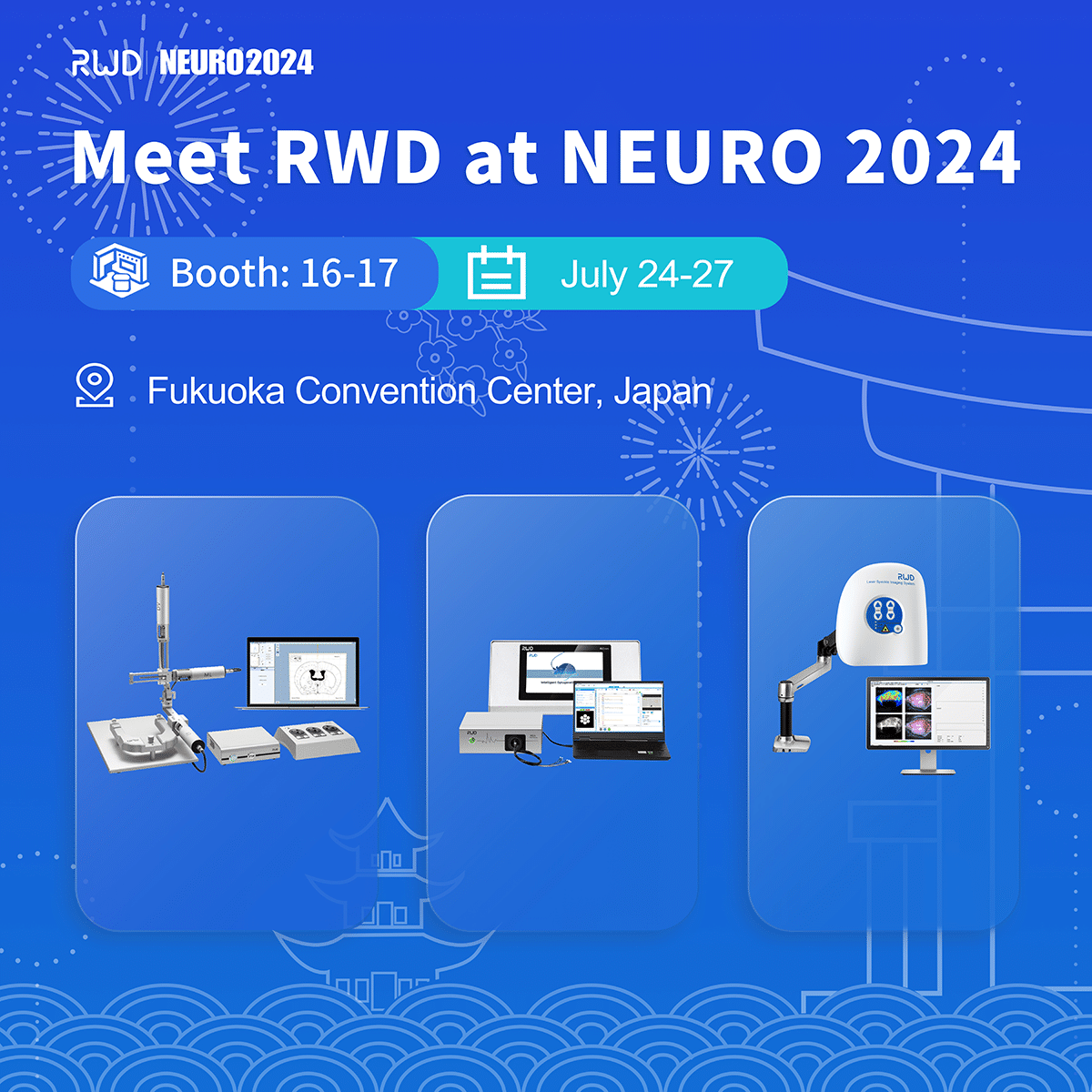 Meet RWD at Booth No.16-17 at NEURO 2024 - RWD Life Science